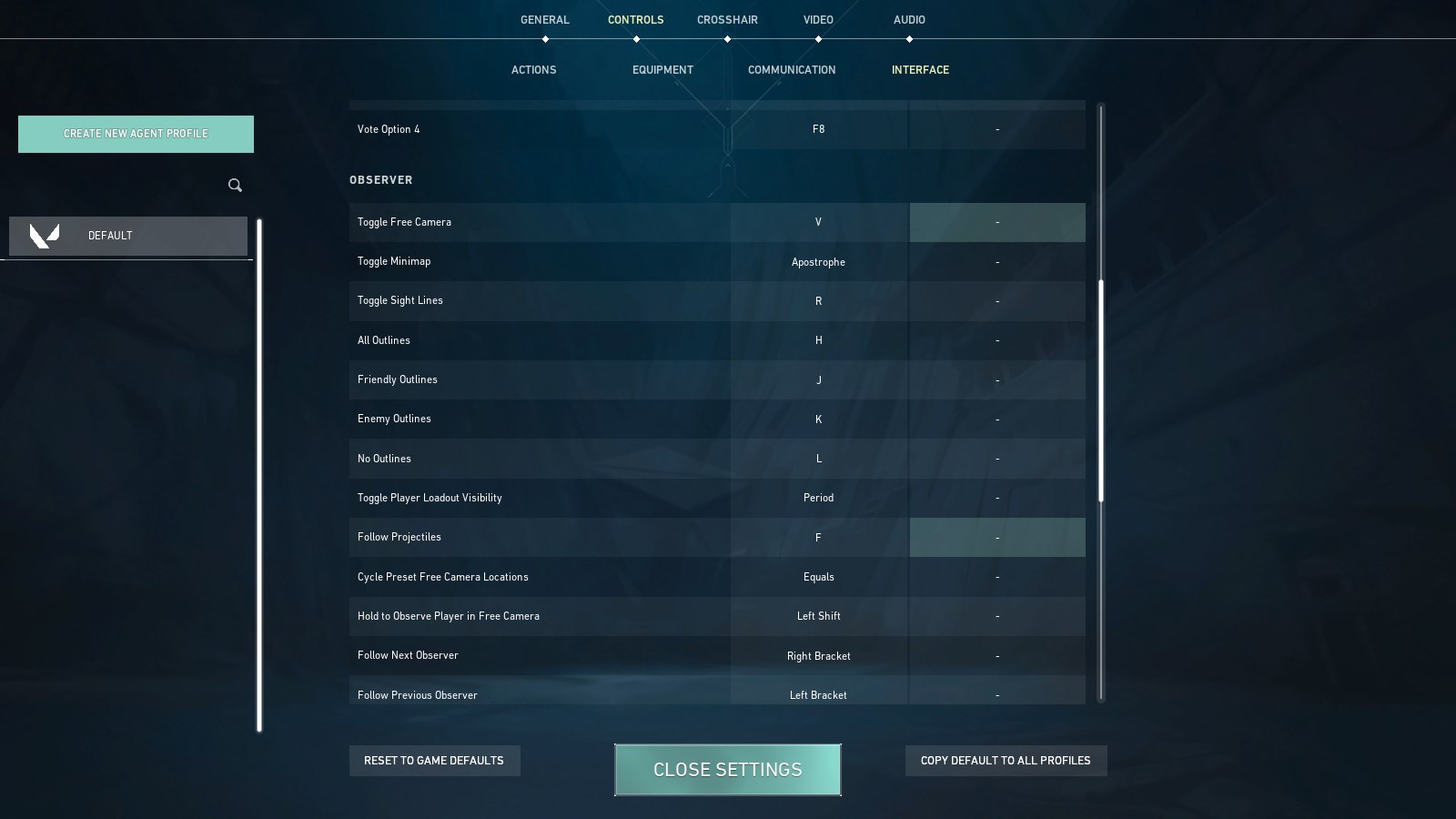 Best VALORANT Control Settings (Pro Keybinds) - GamingSkool